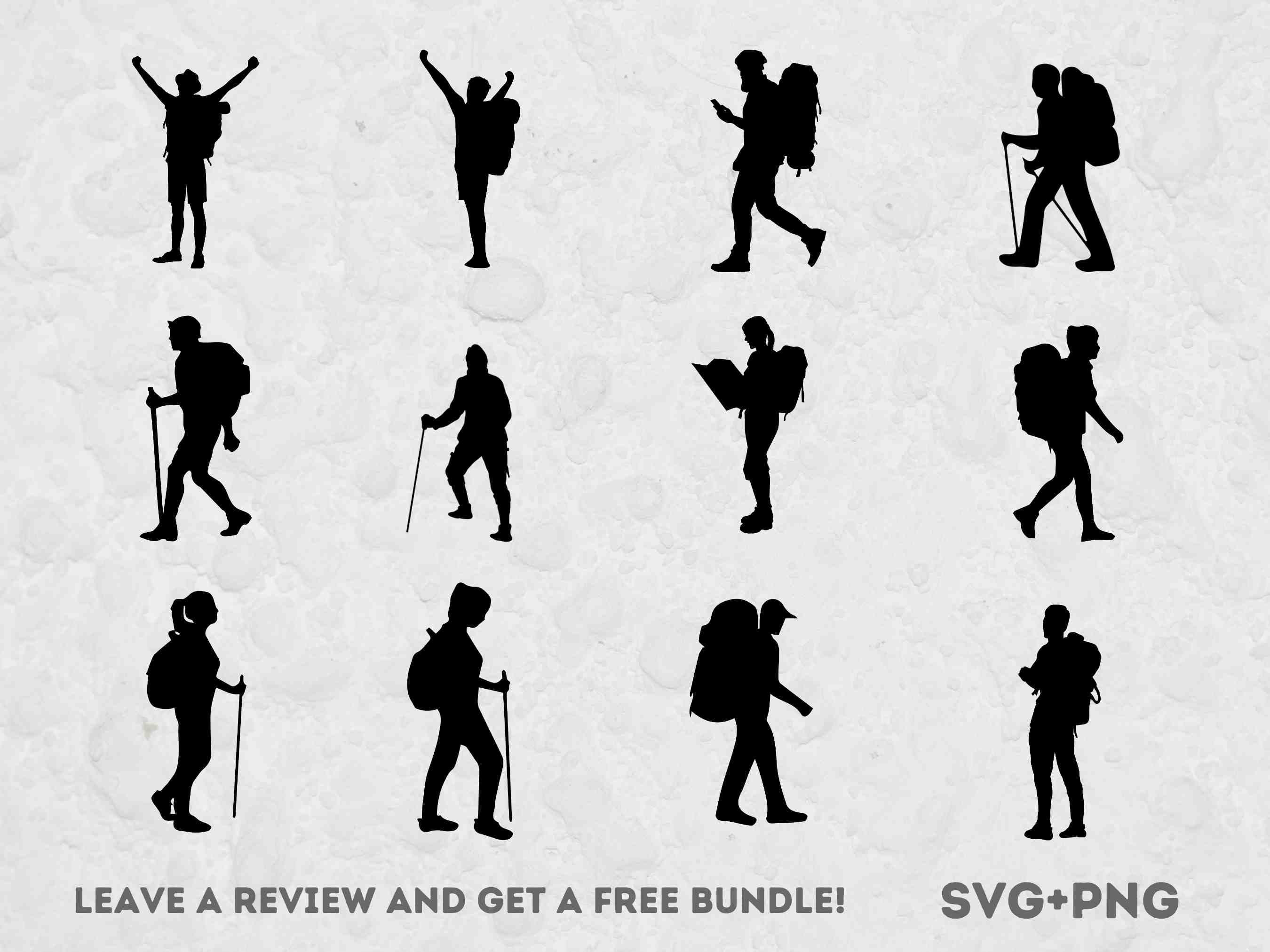 Hiker Svg Archivos Svg para Cricut Senderismo Svg Hiker - Etsy México