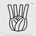 Fennel Svg, Svg Files for Cricut, Vegetable Svg, Plant Clipart, Fennel ...