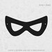 Superhero Mask Svg, Svg Files for Cricut, Mask Clipart, Superhero SVG ...