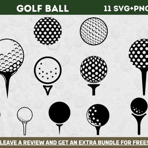Golf Ball SVG, SVG Files for Cricut, Golf SVG, Golf Ball Vectors, Golf ...