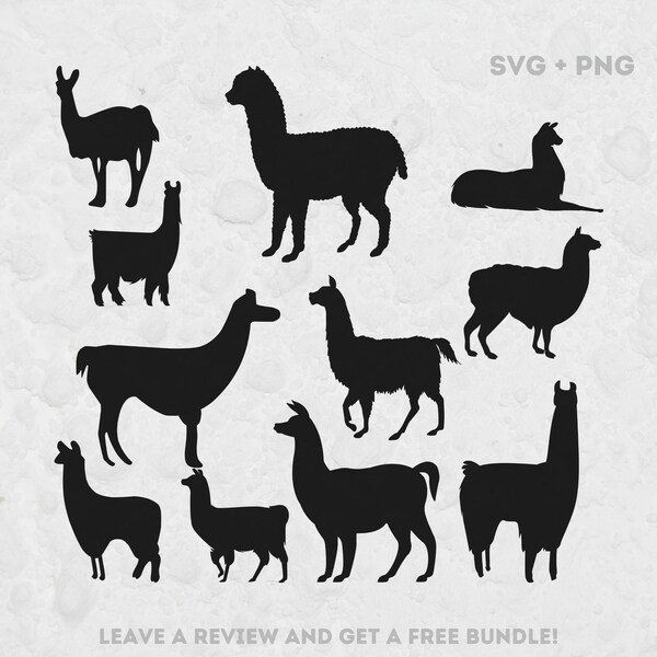 Lama Svg - Etsy