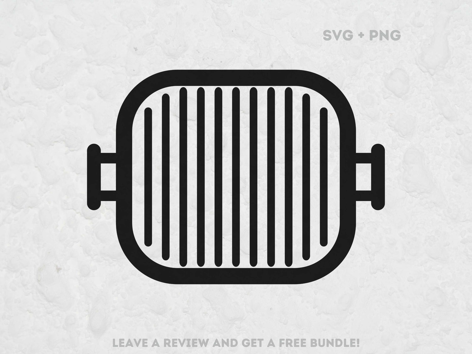 Grill Pan SVG, Svg Files for Cricut, Grill SVG, Cooking Clipart, Grill ...