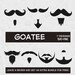Goatee Svg, SVG Files for Cricut, Beard SVG, Mens Cut File, Barber Svg ...