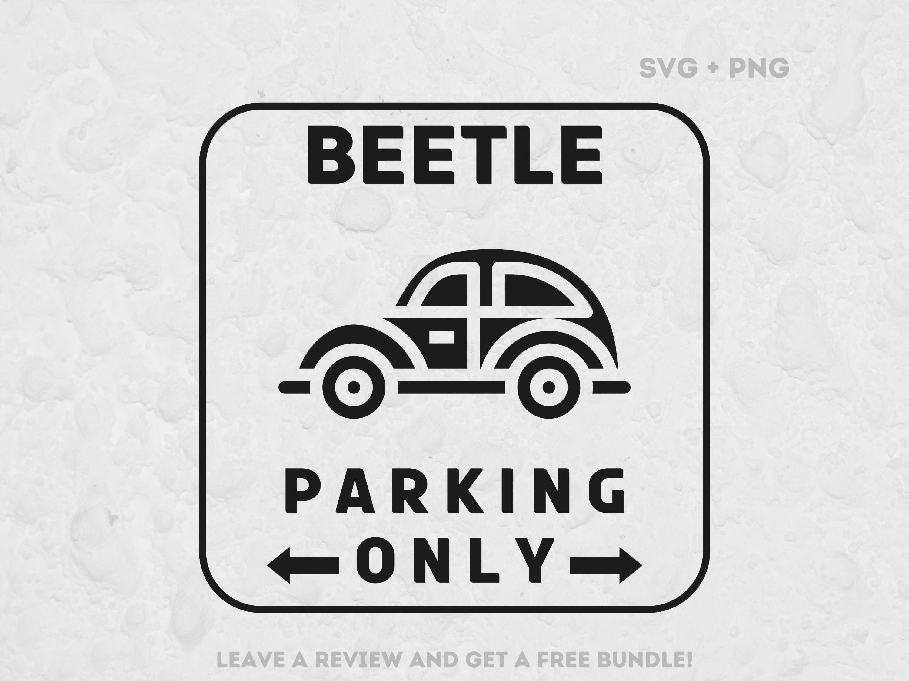 Beetle Svg Beetle Sign SVG Parking SVG Svg Files for - Etsy Israel