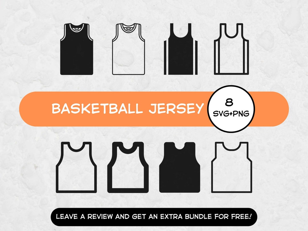 Basketball Jersey Svg, SVG Files for Cricut, Basket Clipart, Basketball ...