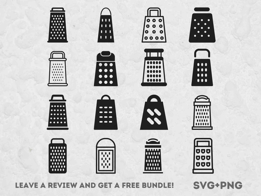 Cheese Grater SVG, SVG Files for Cricut, Kitchen Tool, Cheese Clipart ...