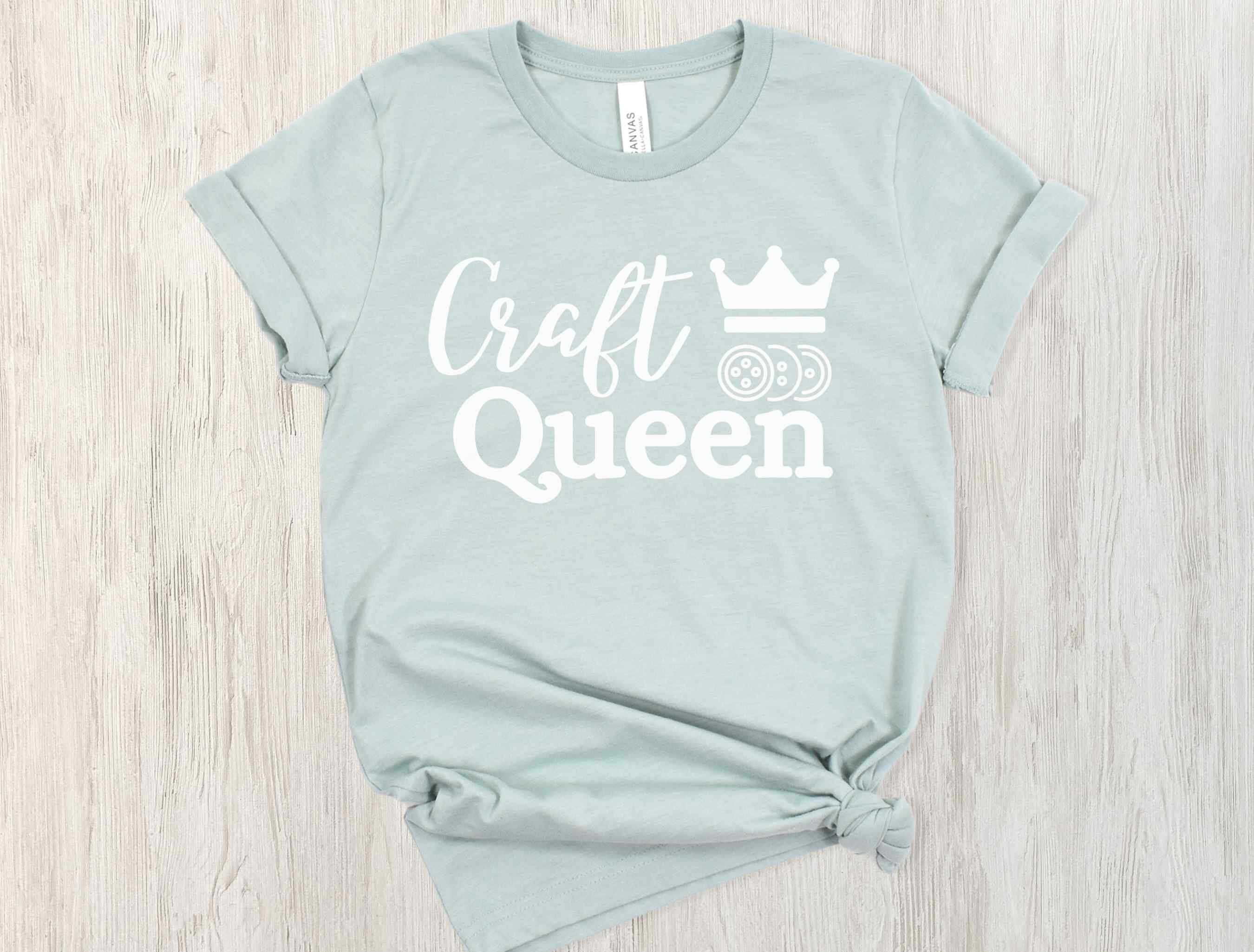 Craft Queen SVG SVG Files for Cricut Craft Room Svg Craft - Etsy