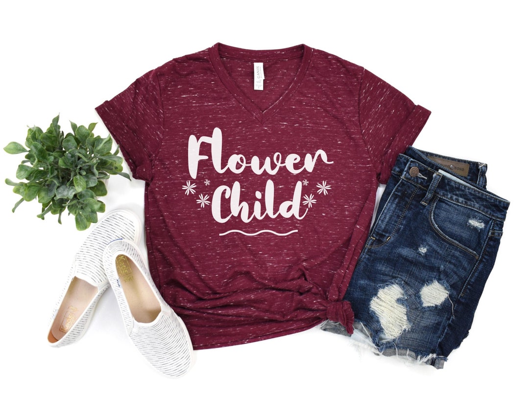 Flower Child SVG, Svg Files for Cricut, Flowers Svg, Retro Svg, Flower ...