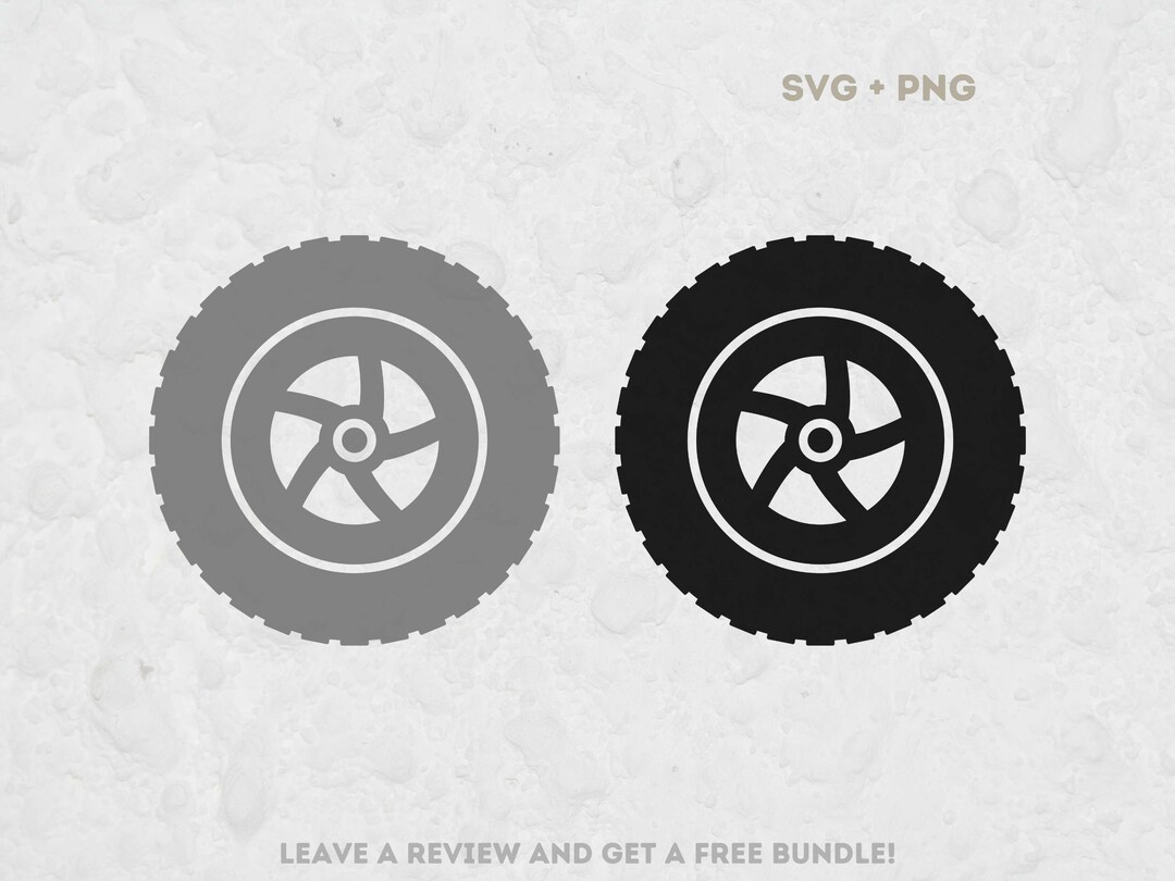 Tire Svg, SVG Files for Cricut, Truck Tire Cut File, Wheel Cut File ...
