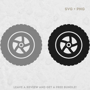 Tire Svg, SVG Files for Cricut, Truck Tire Cut File, Wheel Cut File ...