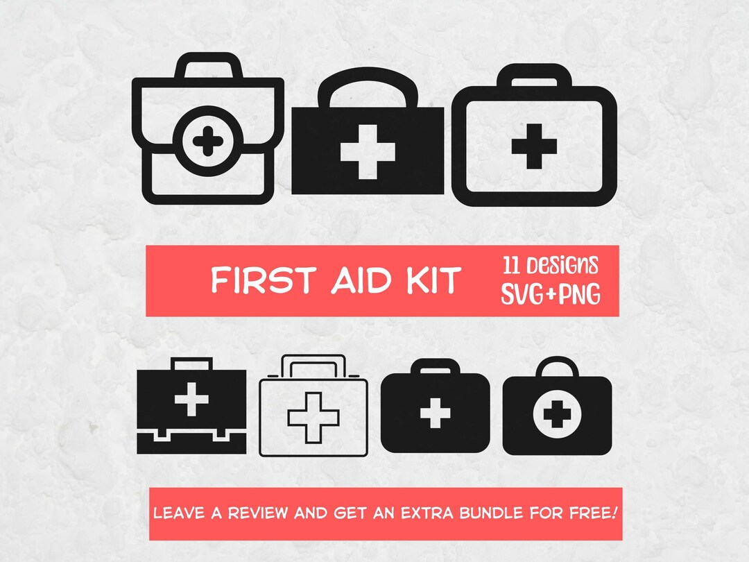 First Aid Kit Svg, Svg Files for Cricut, First Aid SVG, First Aid Png ...