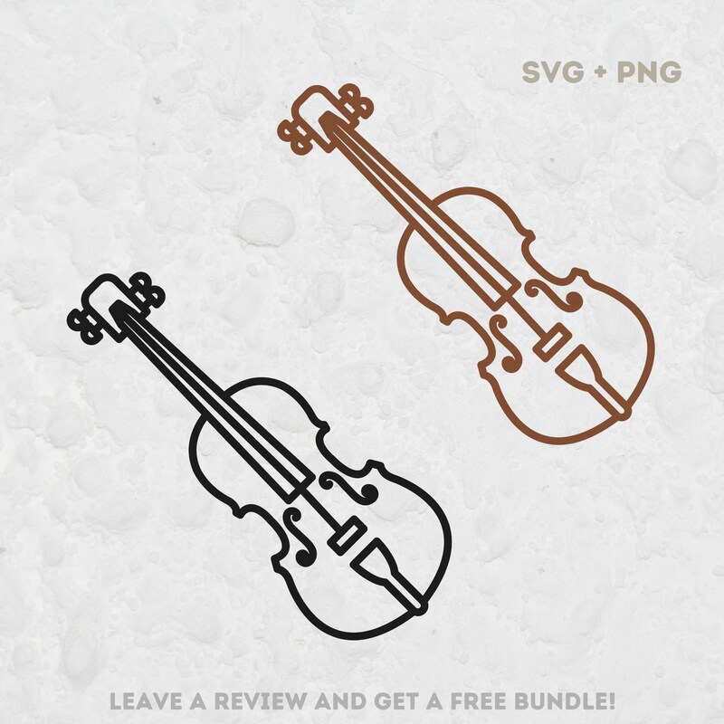 Fiddle Svg - Etsy