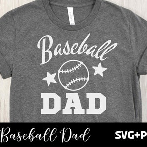 Baseball Dad Svg, SVG Files for Cricut, Baseball Dad Cut File, Baseball ...