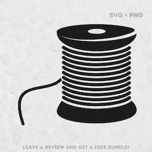 Thread Spool Svg, Svg Files for Cricut, Sewing Clipart, Crafting SVG ...