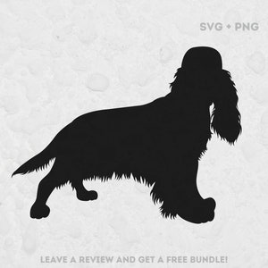 Cocker Spaniel SVG, SVG Files for Cricut, Dog Svg, Dog Clipart, Cocker ...