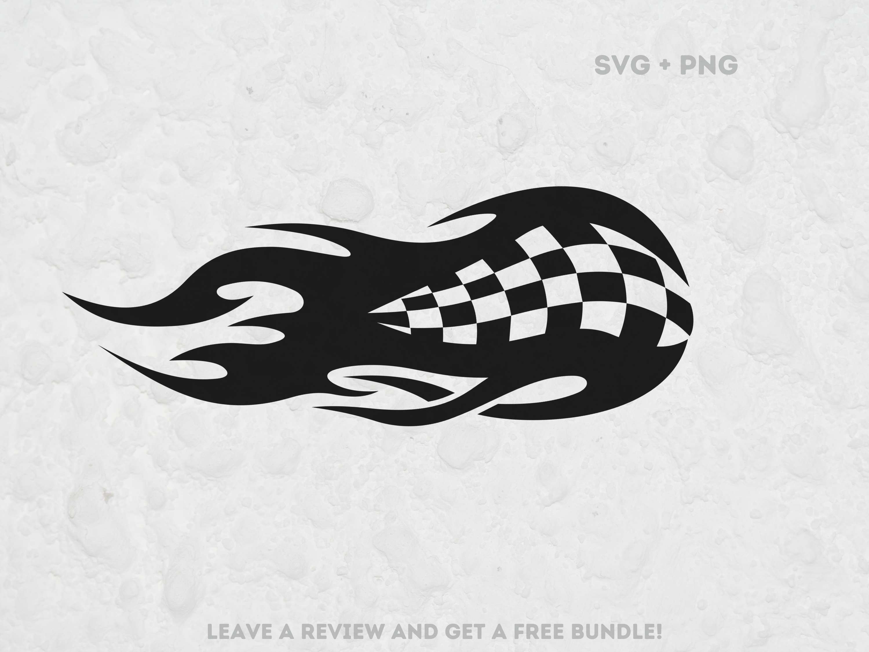 Racing Flames Clip Art