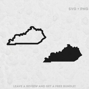 Kentucky SVG, SVG Files for Cricut, Kentucky Outline Svg, Kentucky Cut ...
