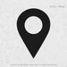 Location Pin SVG Cut File, Svg Files for Cricut, Location Pin PNG ...