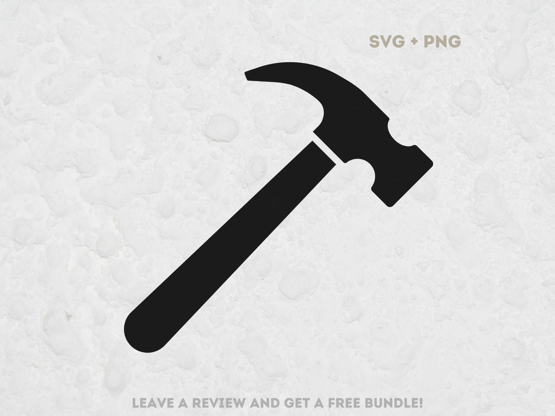 Hammer SVG, Svg Files for Cricut, Hammer Clipart, Hammer Silhouette ...