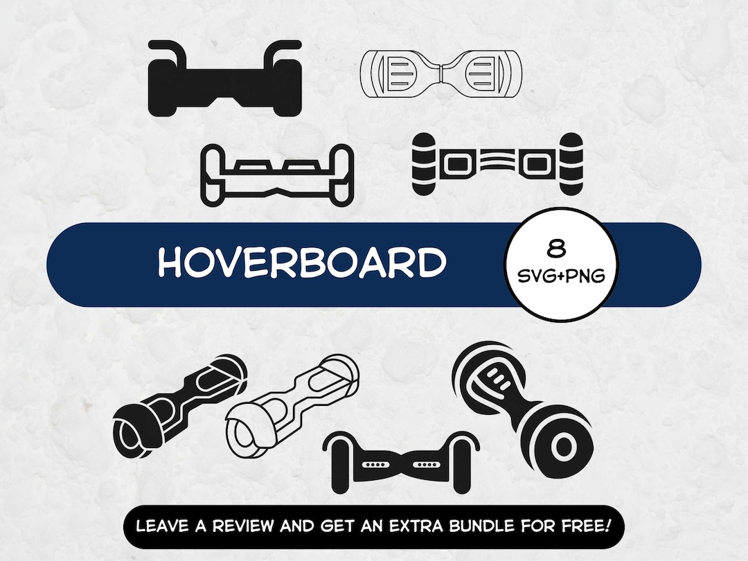 Hover Board Svg, SVG Files for Cricut, Hover Board Clipart, Street Life Svg, Transportation ...