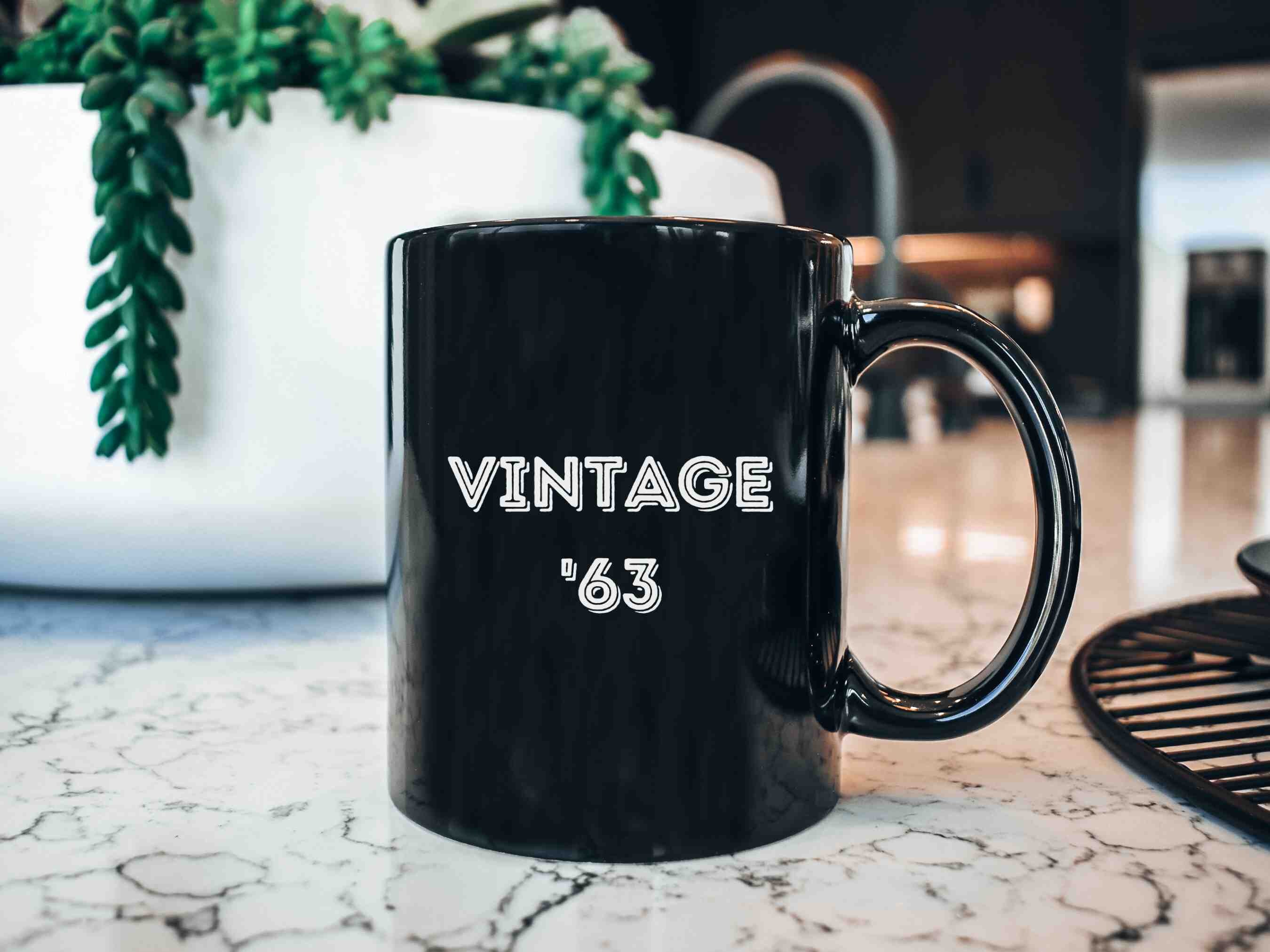 Vintage '63 SVG Birthday Svg 1963 Svg Vintage Svg - Etsy