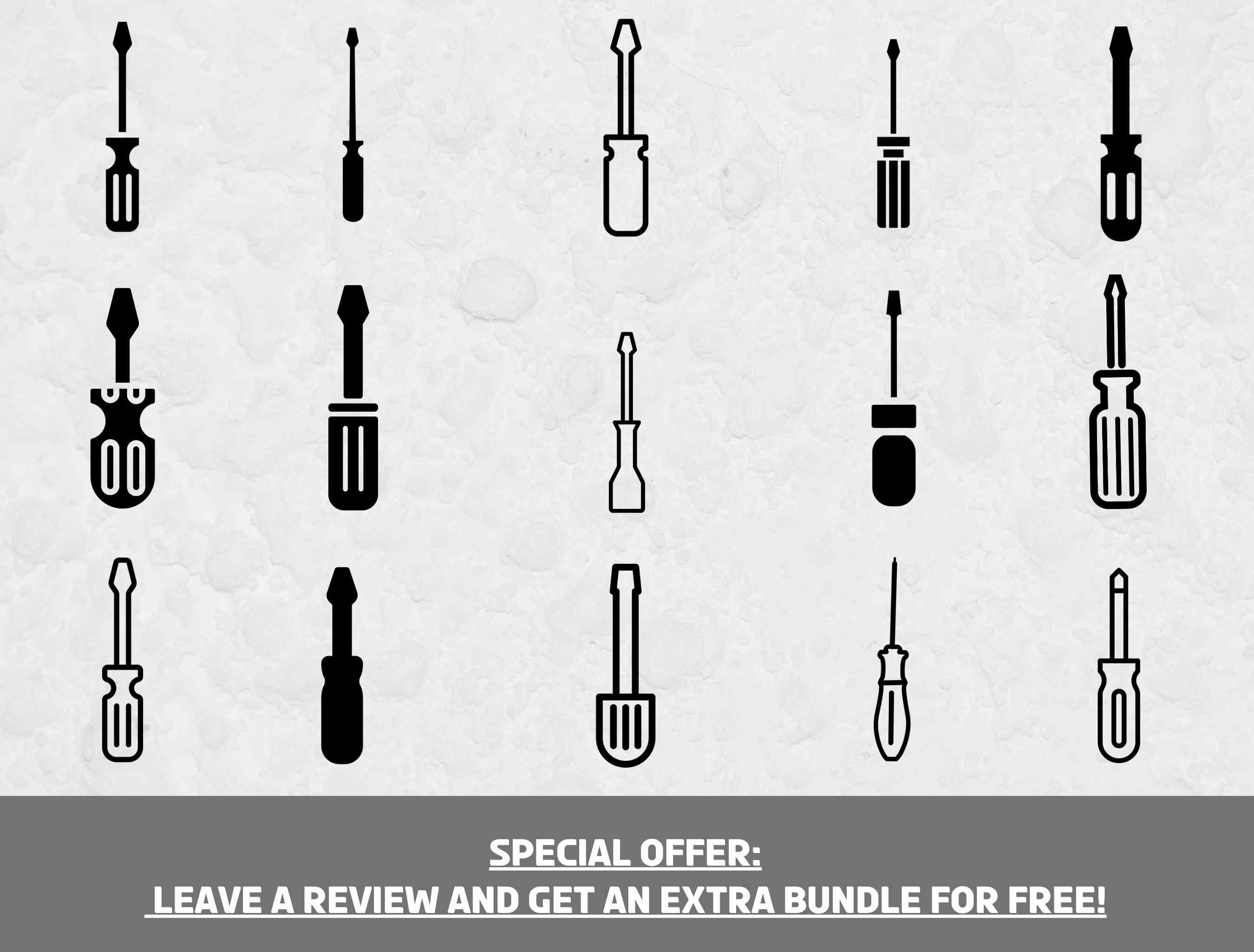 Screwdriver SVG Bundle Screwdriver Cut Files Svg Files for - Etsy