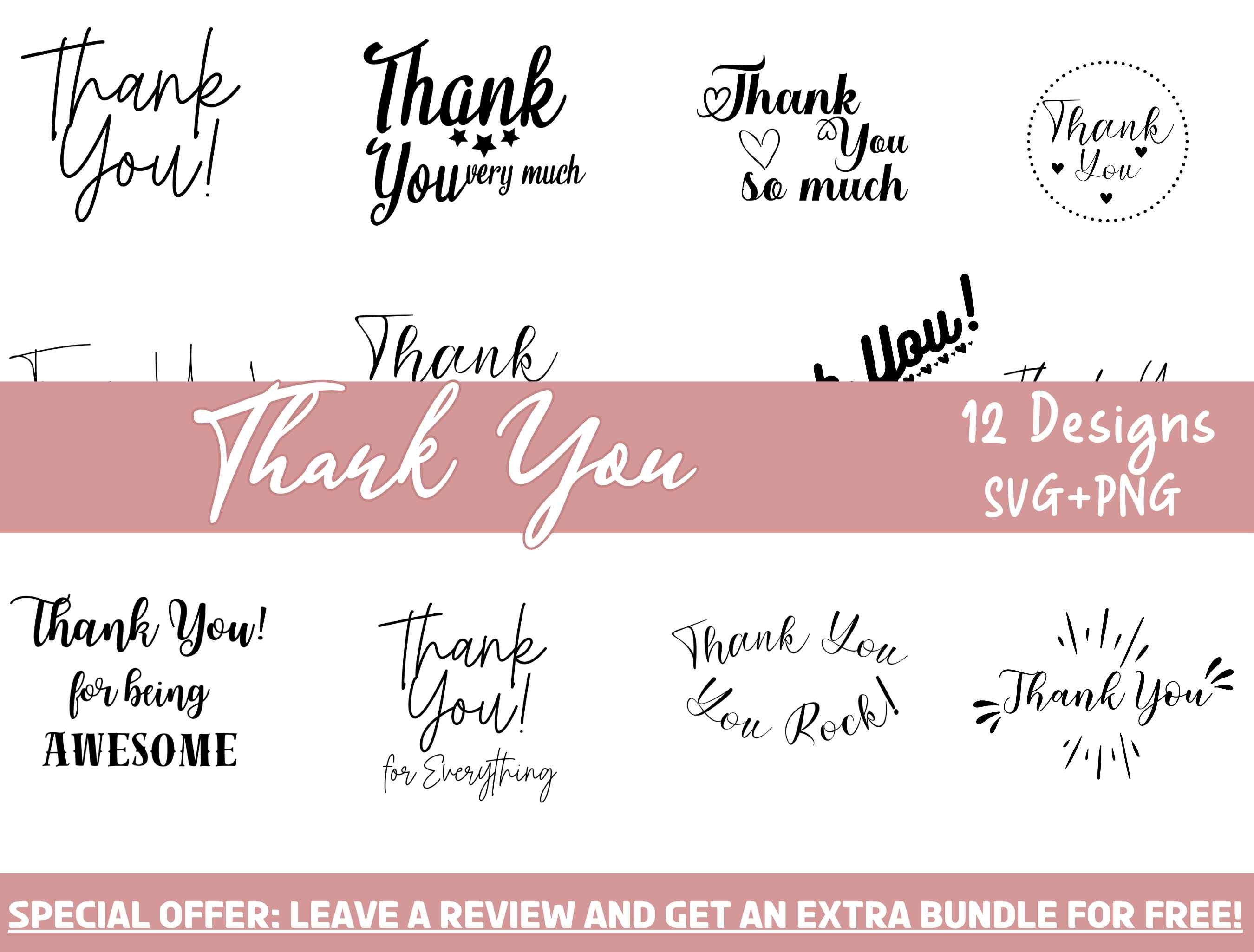 Gracias Svg Archivos Svg para Cricut Citas de agradecimiento - Etsy México