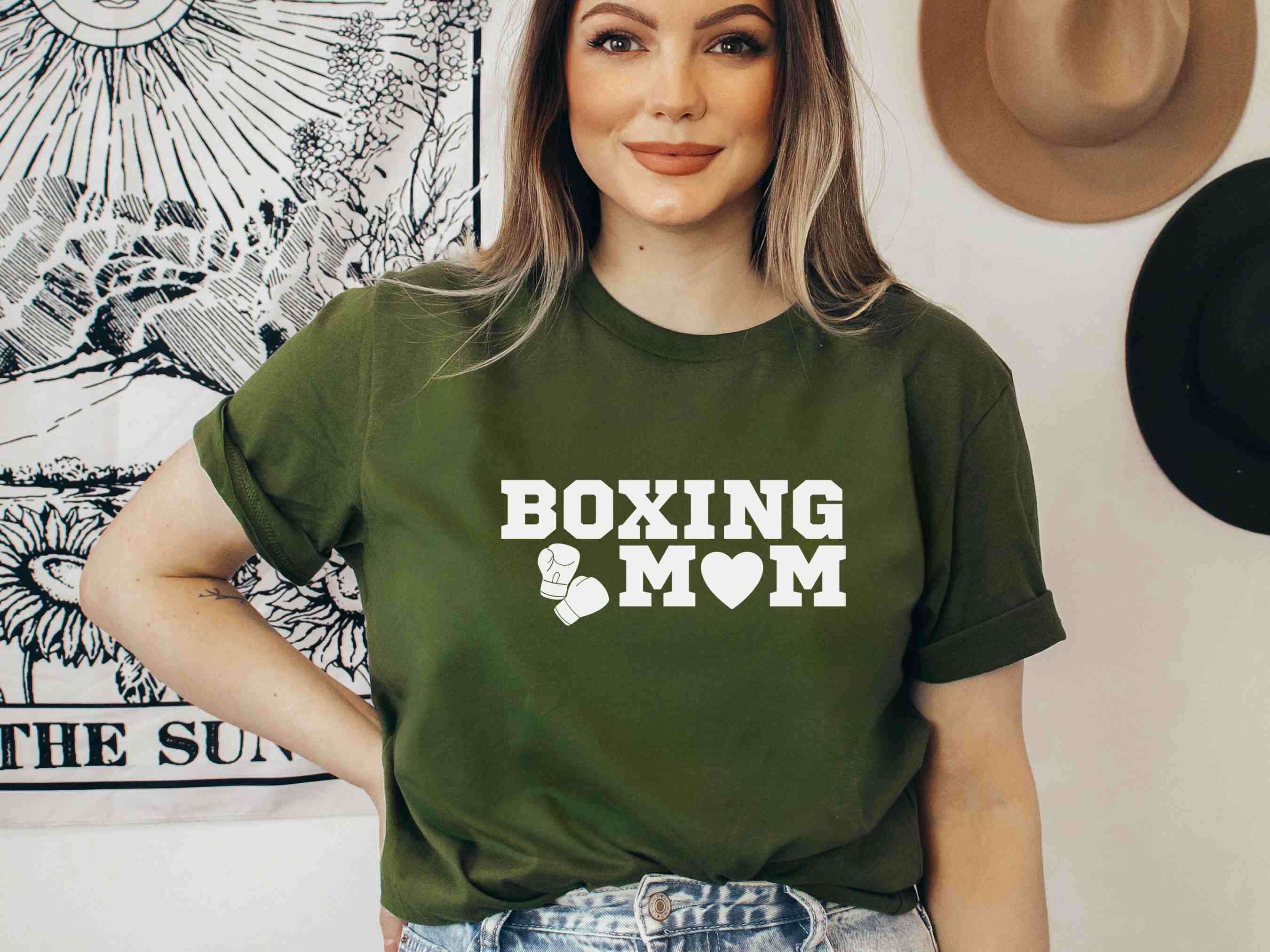 Boxing Mom SVG Archivos SVG para Cricut Boxing Family - Etsy México