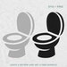 Toilet SVG Svg Files for Cricut Toilet Cut File Bathroom - Etsy