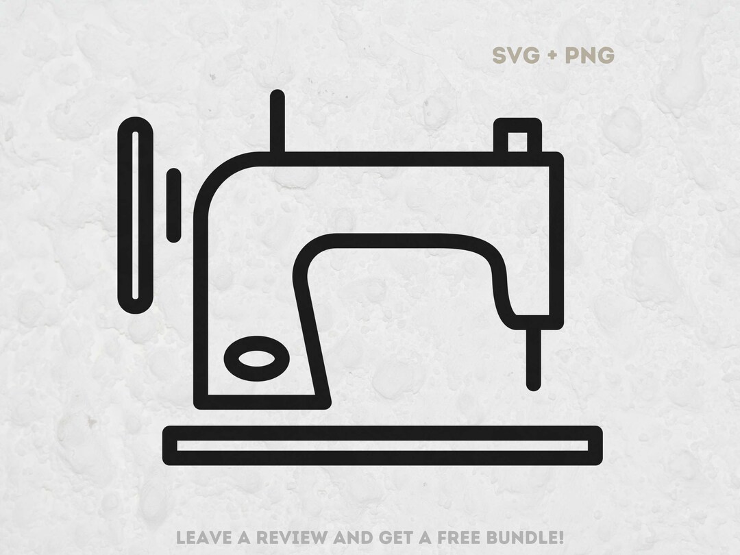 Sewing Machine Outline Svg Cut File, Svg Files for Cricut, Sew Clipart ...