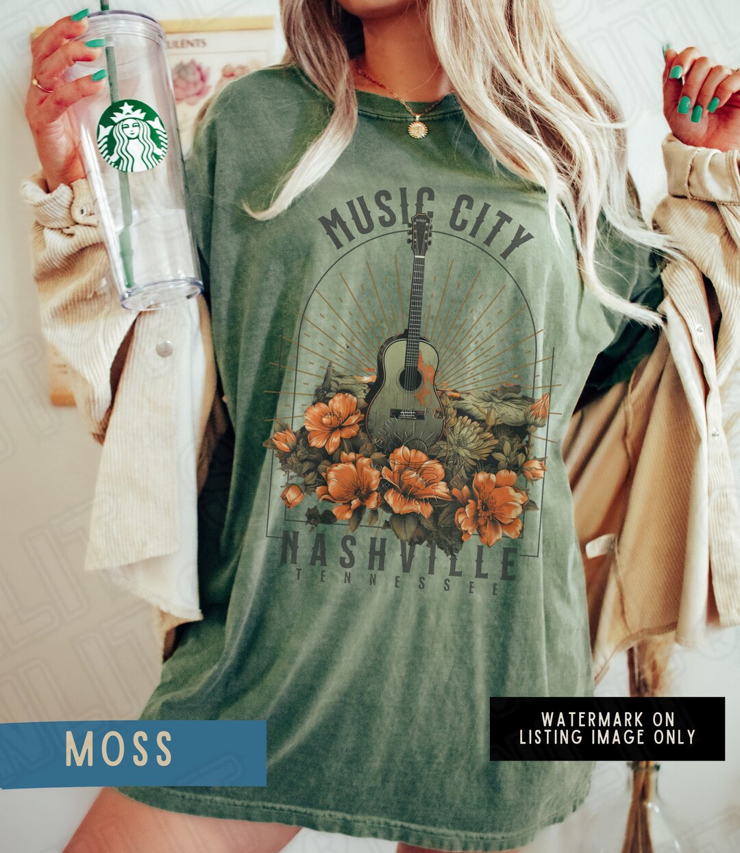 Nashville Shirt Dress Country Music Concert Outfit, Gifts for Country ...