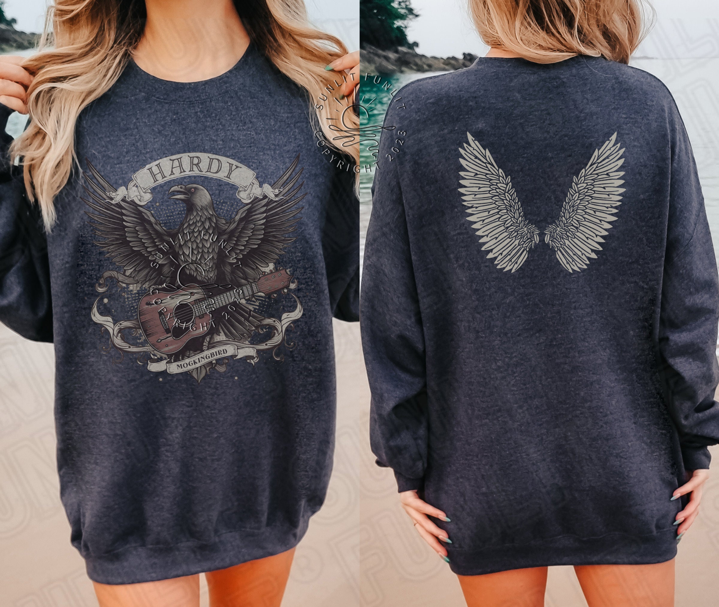 Hardy Sweatshirt for Concert, Hardy Shirt Mockingbird Crow, Country ...