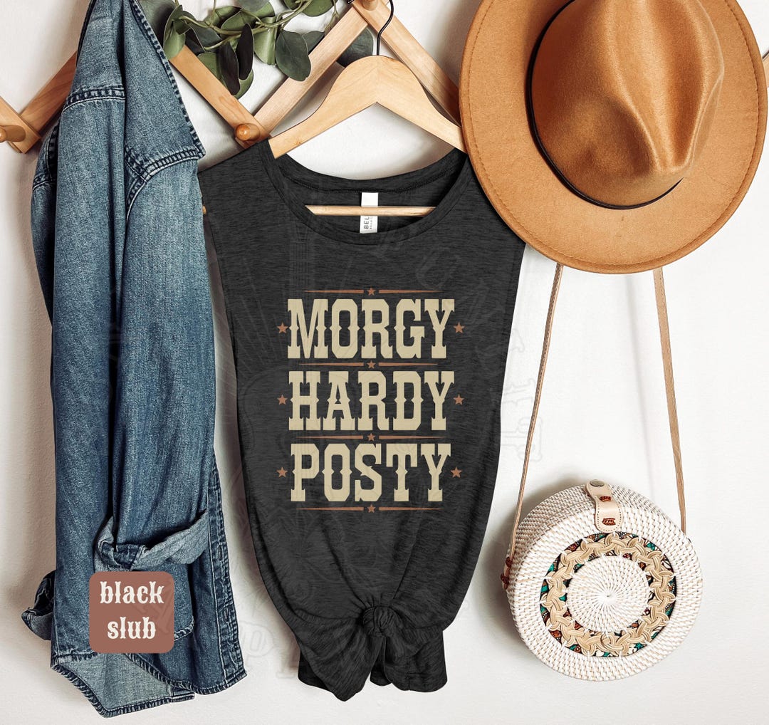 Morgy Hardy Posty Tank Top, Wallen Hardy Shirt, Sand in My Boots ...