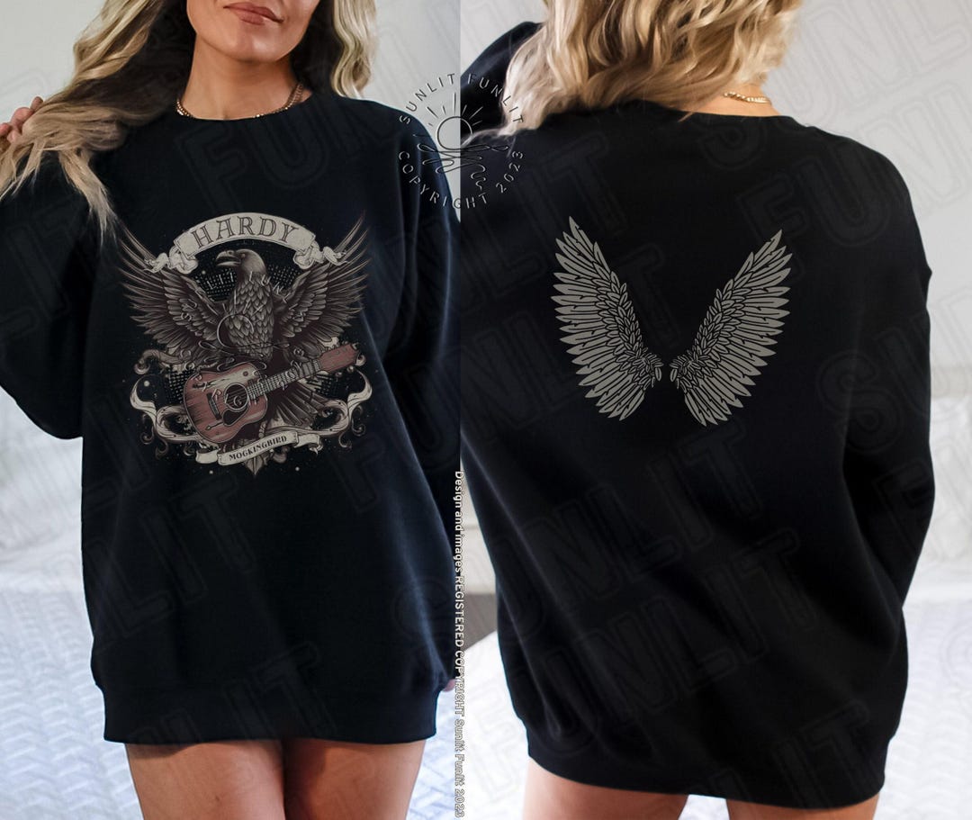 Hardy Sweatshirt for Concert, Hardy Shirt Mockingbird Crow, Country ...