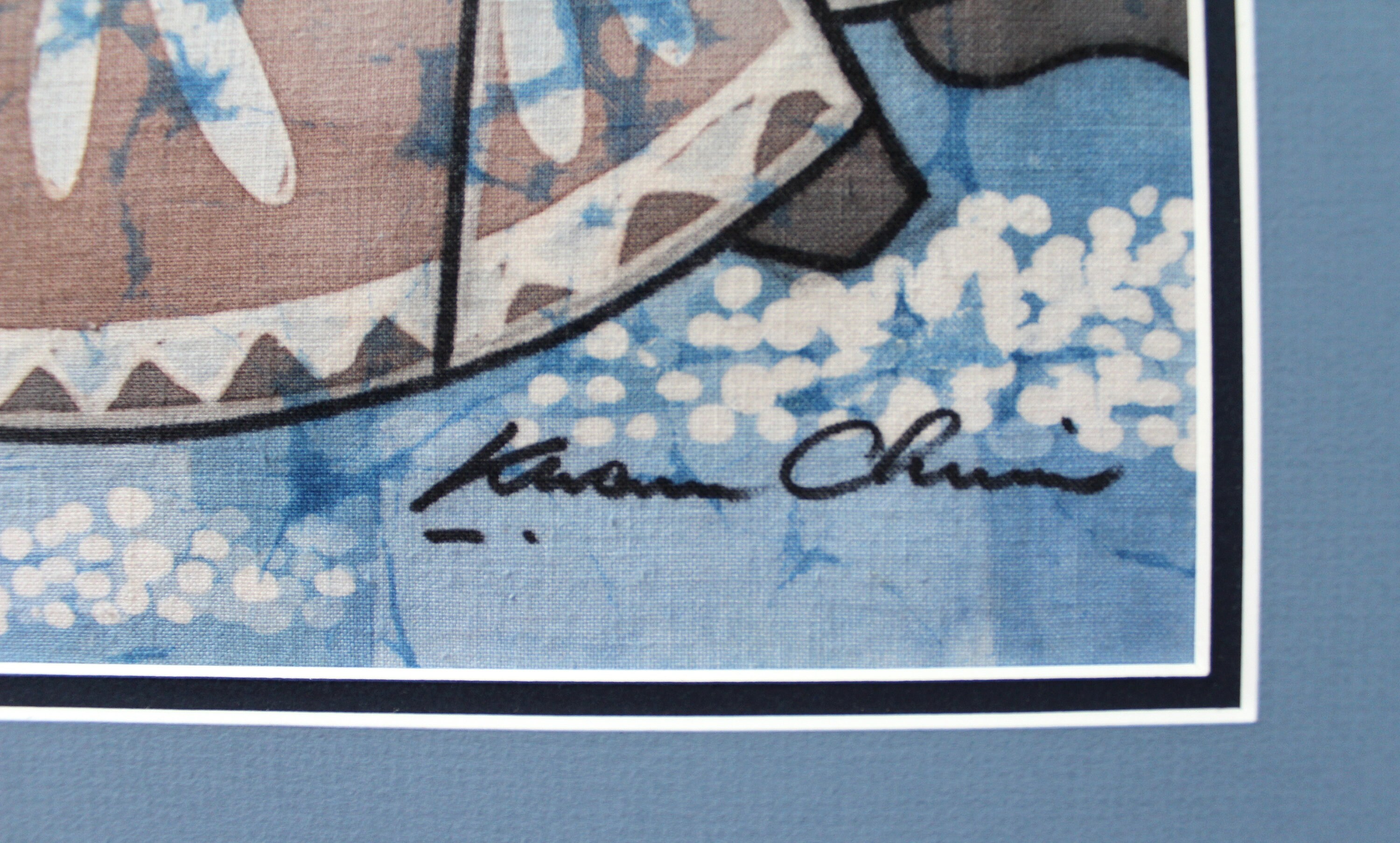 Vtg Original Kwan Chin Malaysian Batik Painting Signed Unique - Etsy