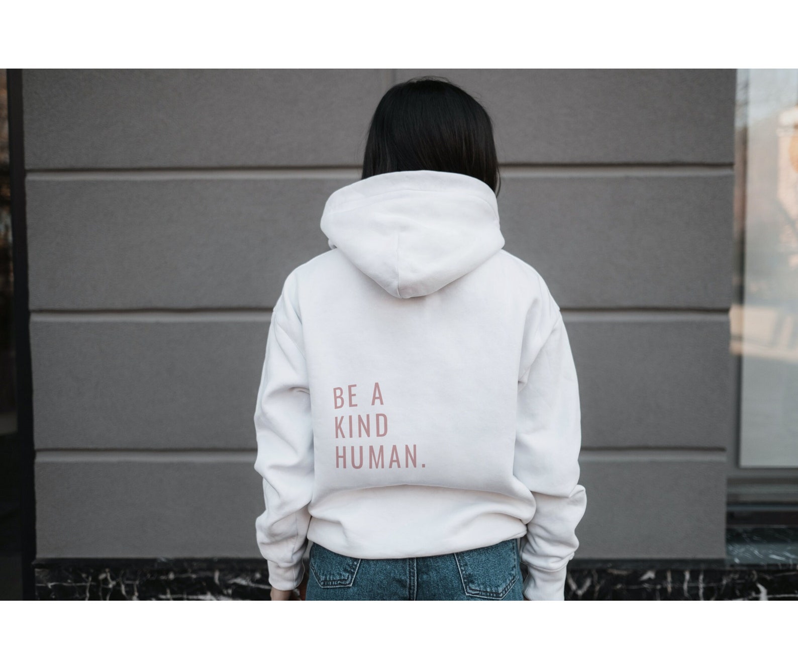Be A Kind Human Hoodie Sweatshirt Adult Hoodies Top Selling Hoodies ...