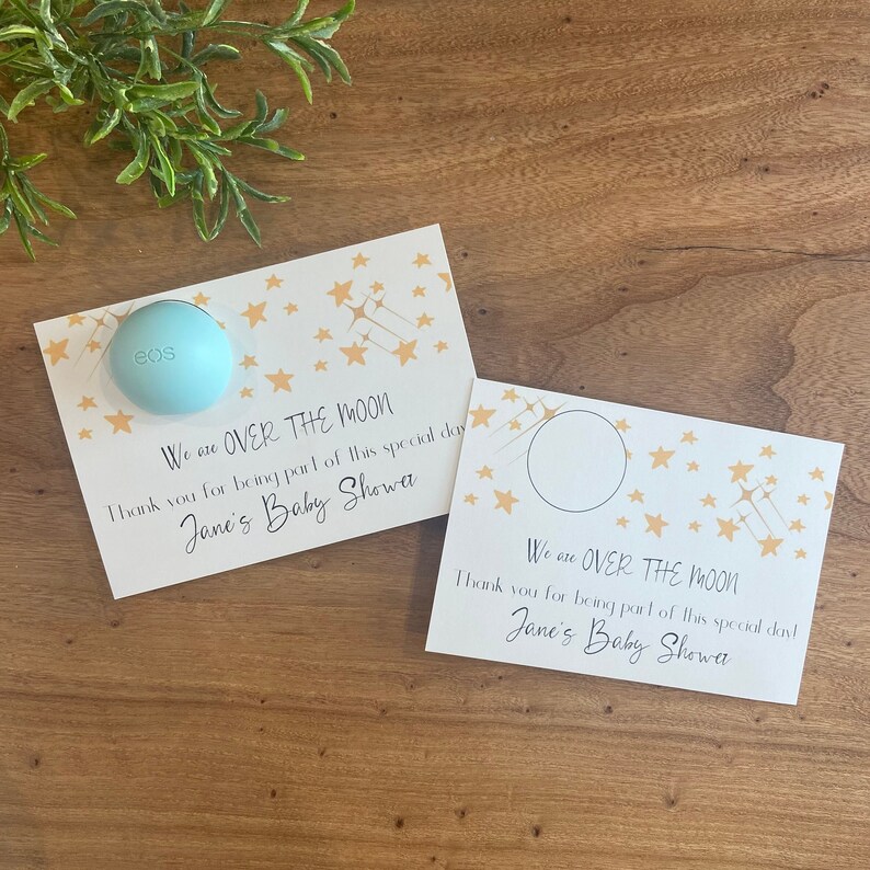 EOS Lip Balm Baby Shower Favors Moon Party Favors Printable - Etsy