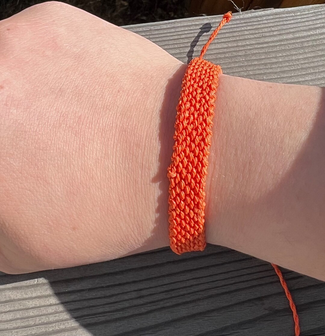 Thick Threaded Woven Wax Bracelets (waterproof) - Etsy