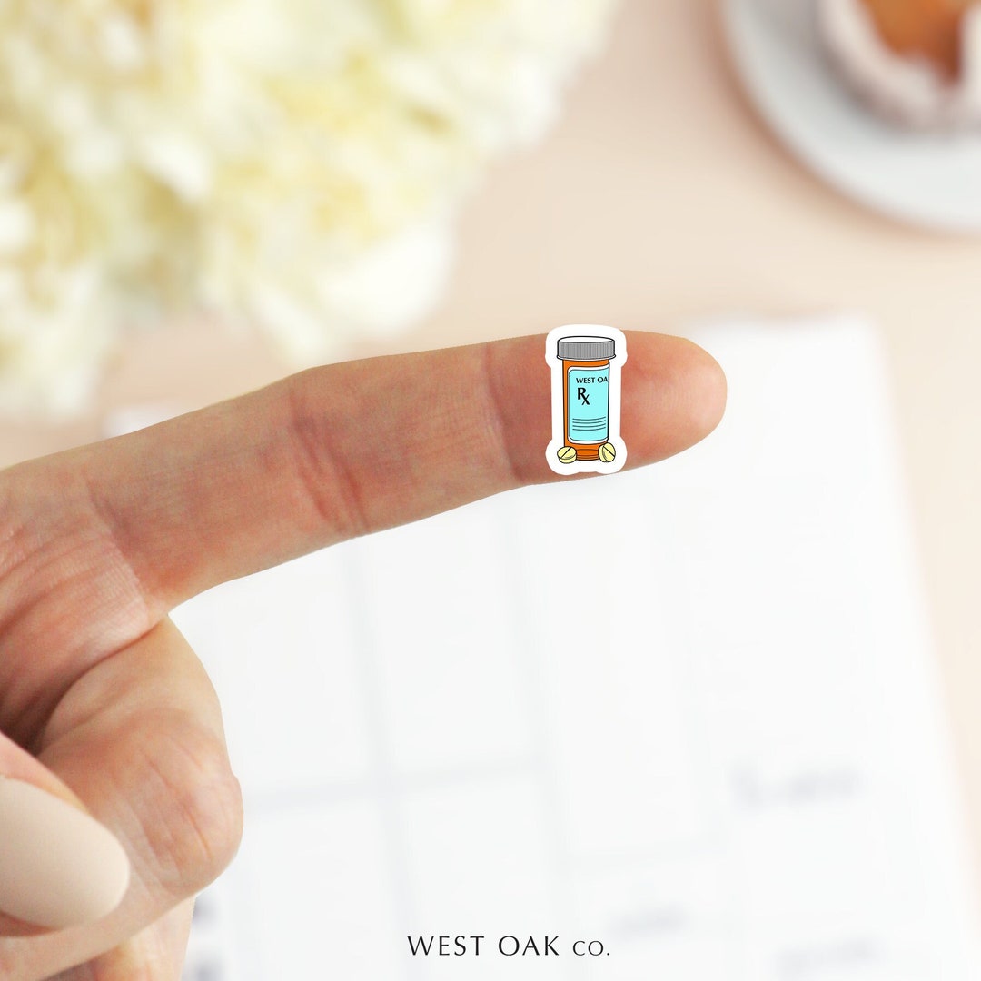 Medication Reminder Sticker Set Pill Reminder Sticker Kit Sticker for ...