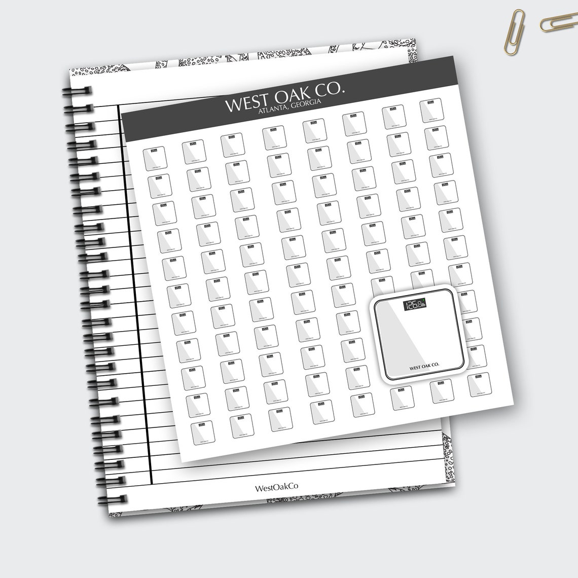 Scale Sticker Set Weight Scale Sticker Kit Sticker for - Etsy