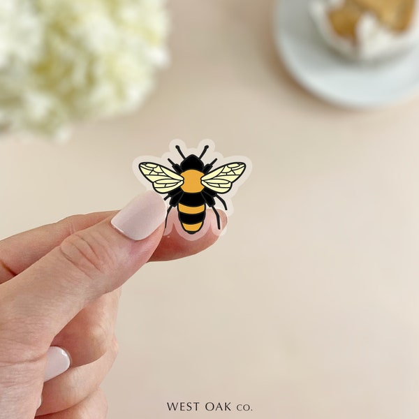 Bee Sticker - Etsy