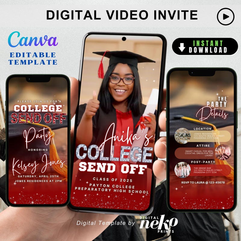 College Send Off - Etsy