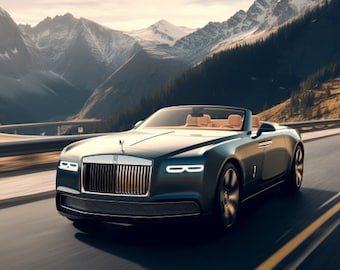 A Rolls Royce Alternate Boat Made Out of Diamonds and Prestige Digital ...