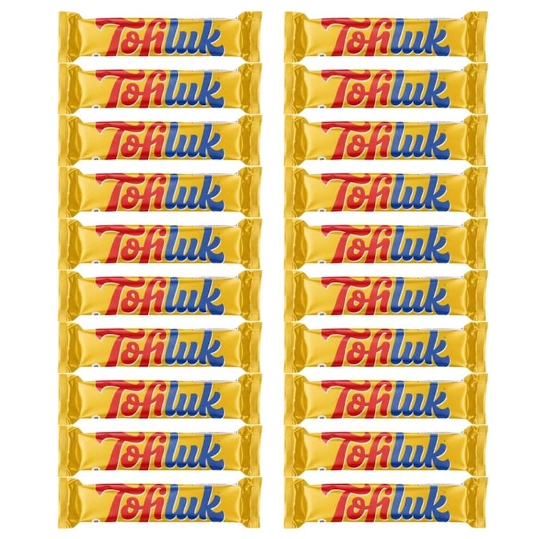 Tofiluk Caramel Crunch Chocolate Bar 100pcs / 10g / 33g Saudi Arabia ...