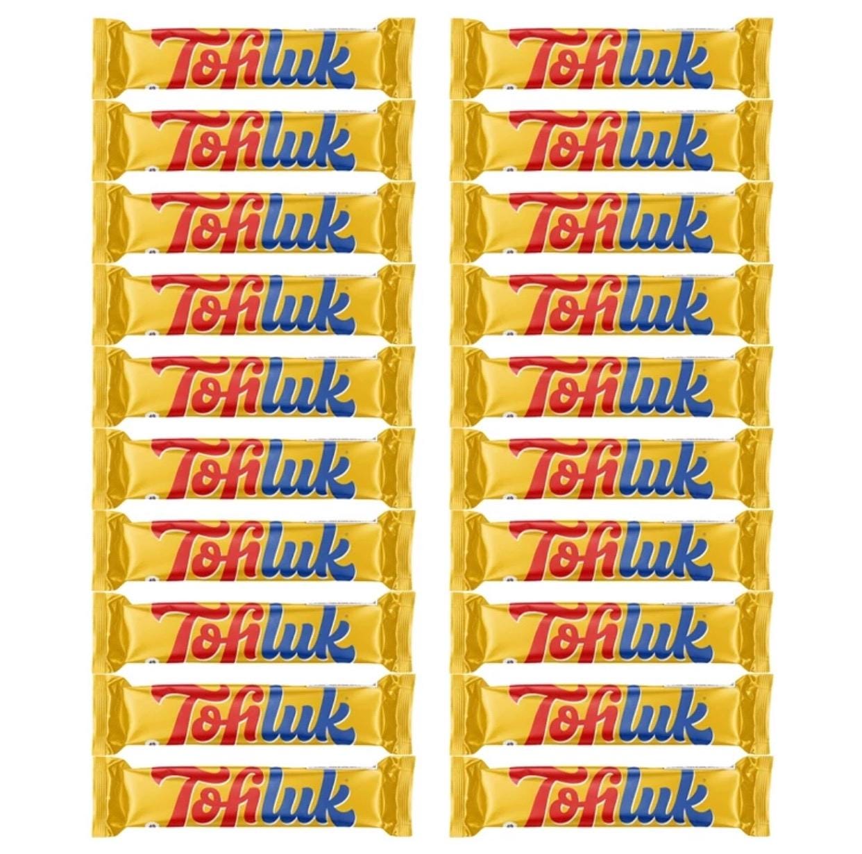 Tofiluk Caramel Crunch Chocolate Bar 100pcs / 10g / 33g - Saudi Arabia ...