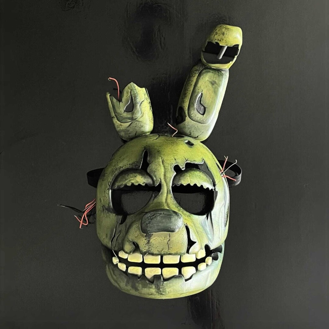 Five Nights at Freddy's Springtrap Mask Prop - Etsy Ireland