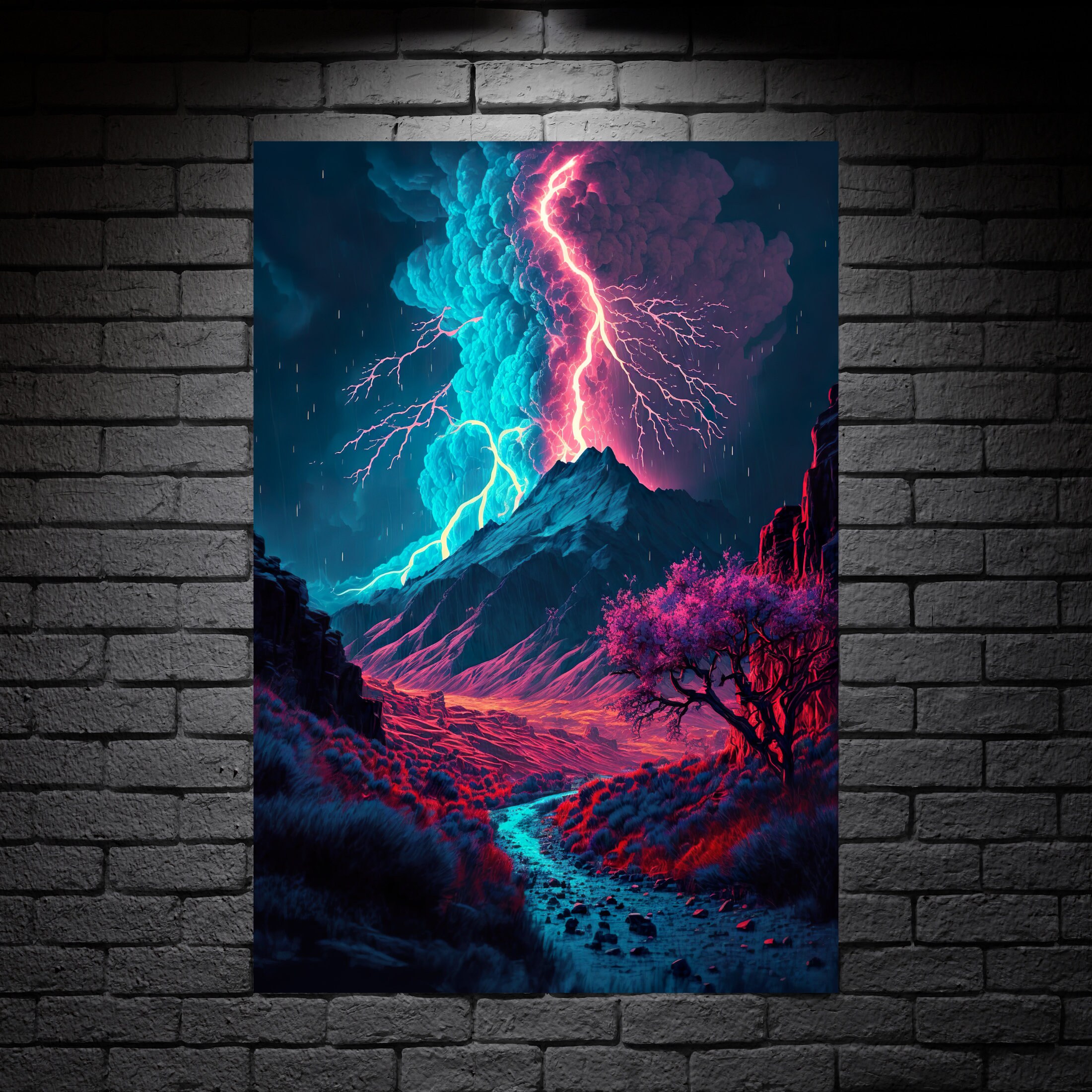 Abstract Lightning Painting