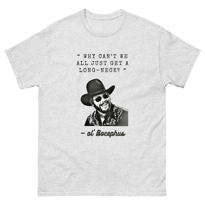 Hank Williams Jr Shirt Bocephus Hank Jr Lyrics Men's Unisex His/hers ...