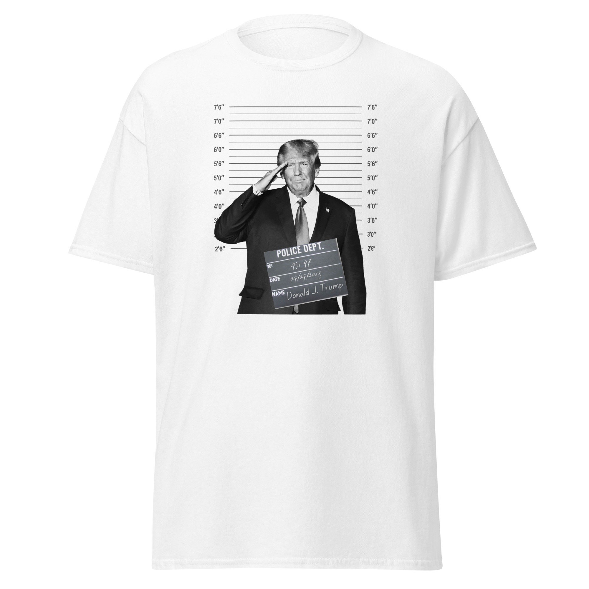 Trump Mugshot Classic Tee Trump Arrest Mugshot Shirt - Etsy