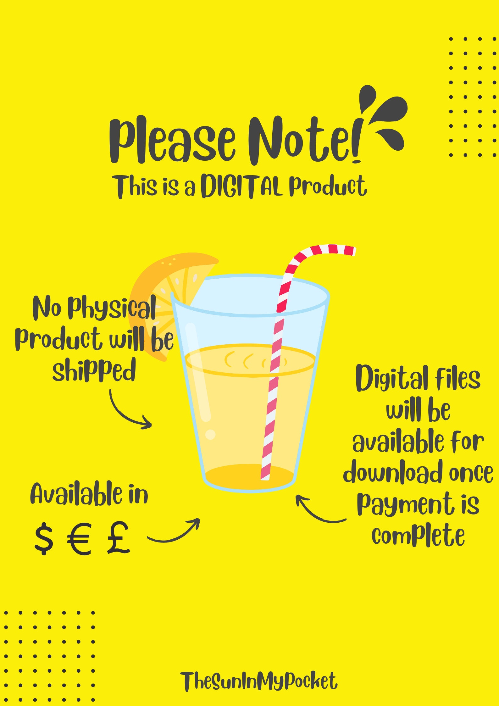 Lemonade Design, Lemonade Bundle, 3 Cards, Saving Tracker Bundle ...